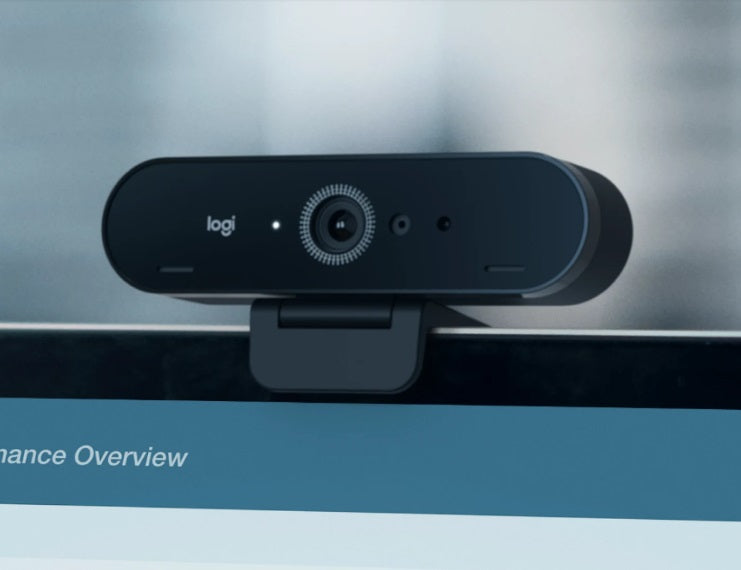 Logitech BRIO 4K Ultra HD PRO Video Conference Camara 商務網路攝影機