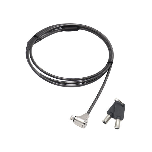 KUHVUR ASP521-K Laptop Computer 2M Steel Cable Lock | Keyed | Serializ